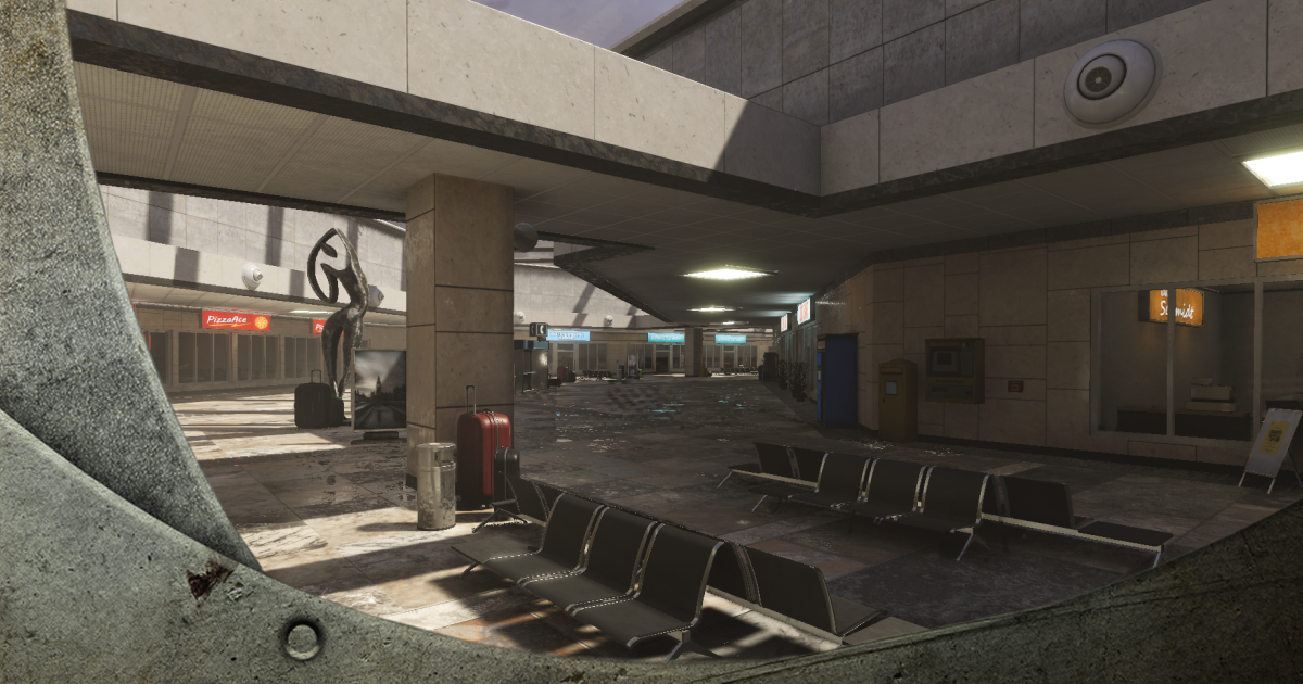 Airport Terminal Scene - High Detail | 3D Environments | Unity Asset Store