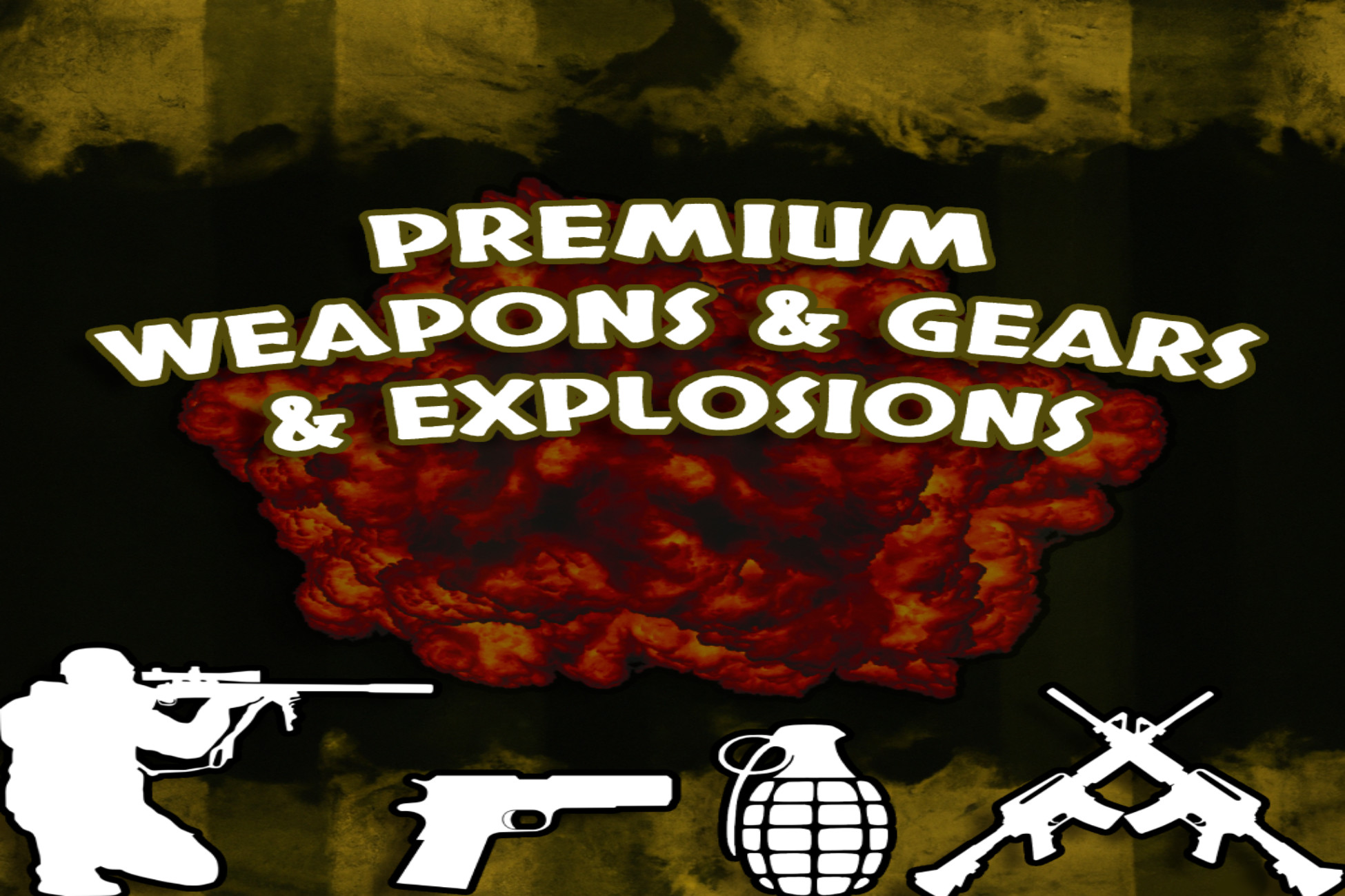 PREMIUM WEAPONS & GEARS & EXPLOSIVES | Audio Sound FX | Unity Asset Store