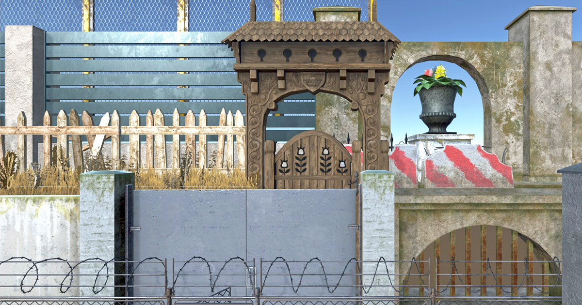 Ultimate Fence Package 1-2 | 3D Exterior | Unity Asset Store