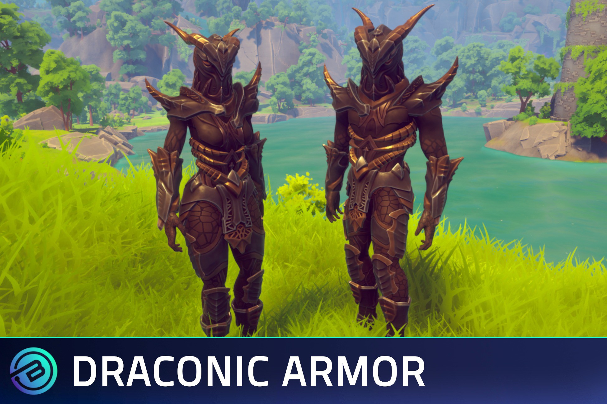 Dragonic Armor Set - Stylized RPG | Characters | Unity Asset Store