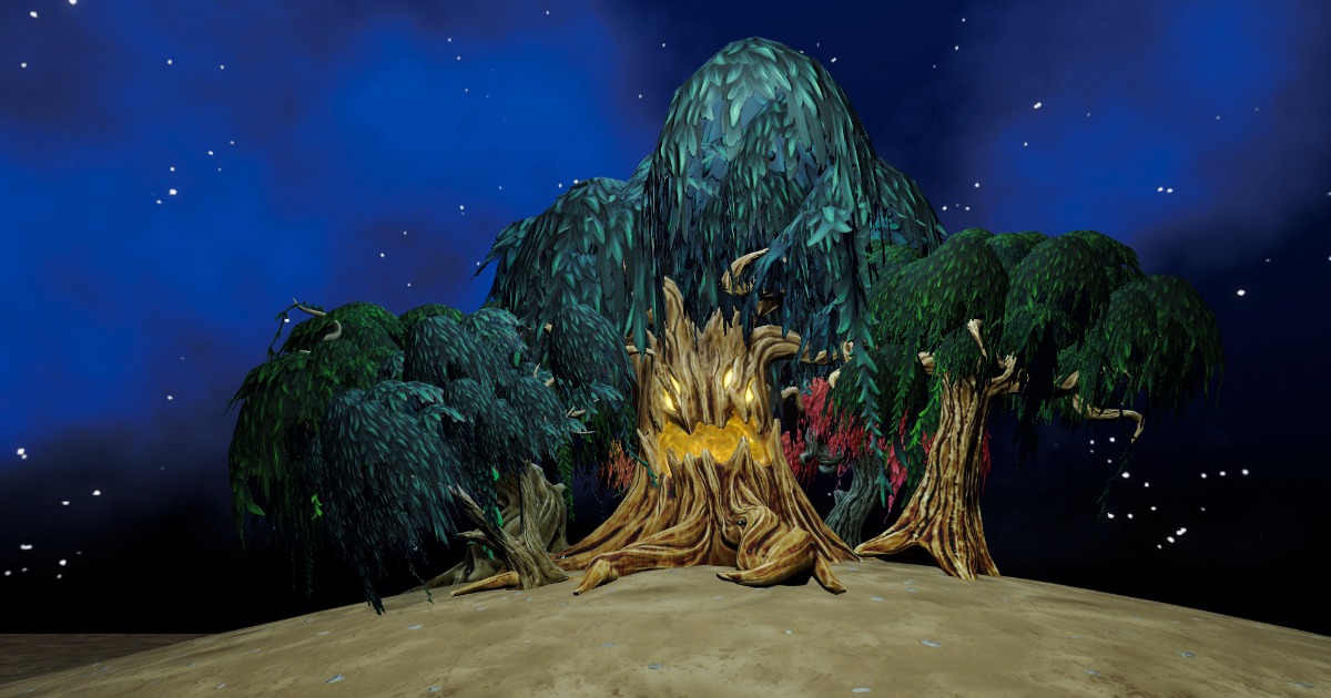 Stylized Willow Trees | 3D 풍경 | Unity Asset Store