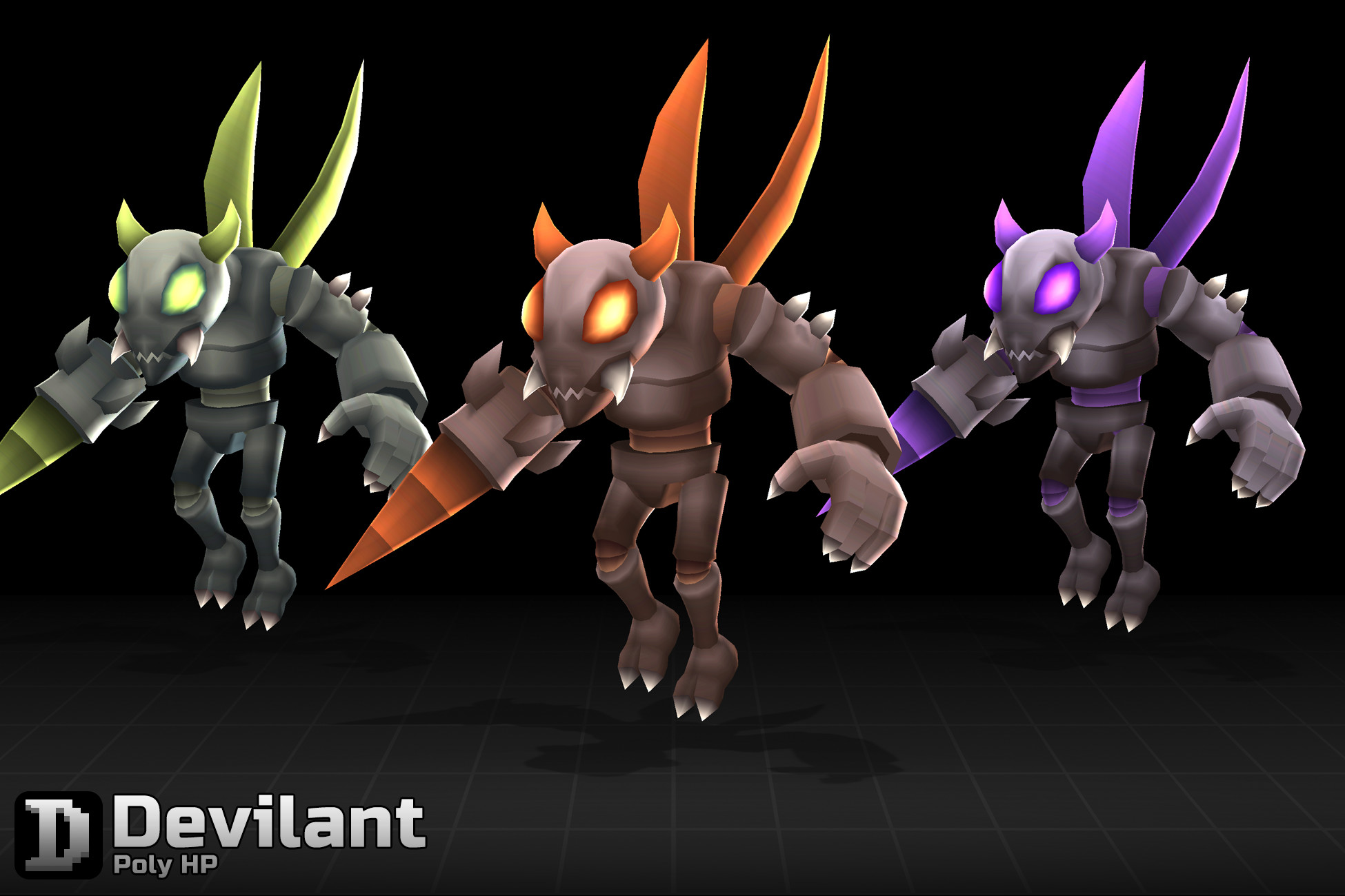 Poly HP - Devilant | 3D 생물 | Unity Asset Store