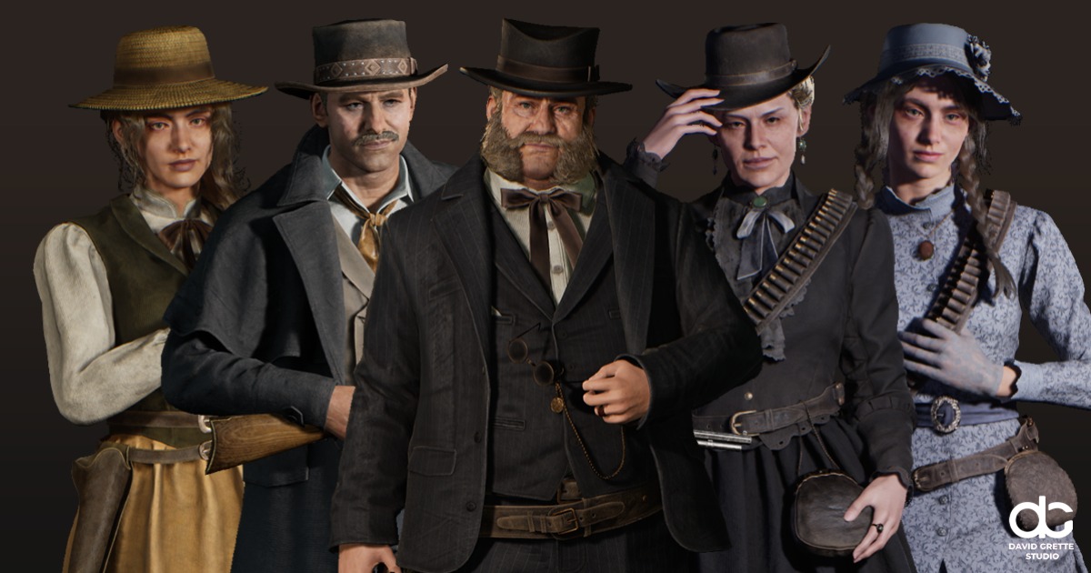 Western Characters Bundle 2025, part 2 - Complete Collection ...