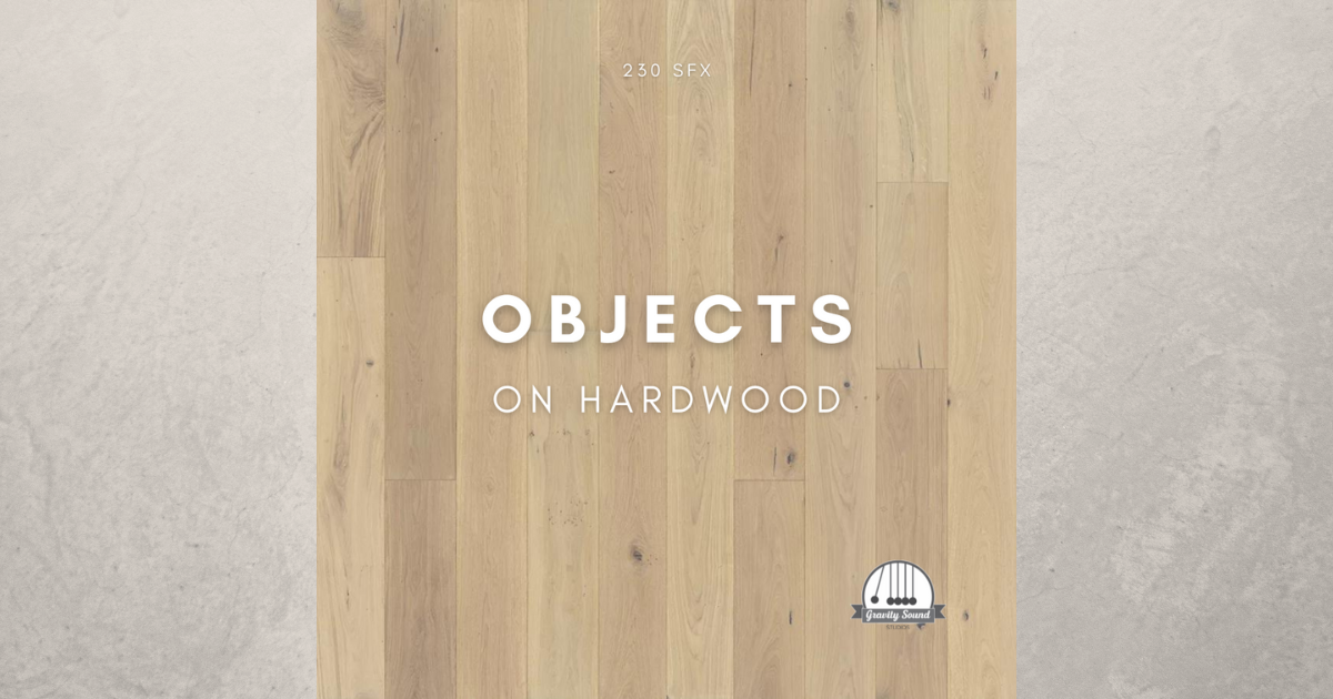 Objects on Hardwood | Foley Sound FX | Unity Asset Store