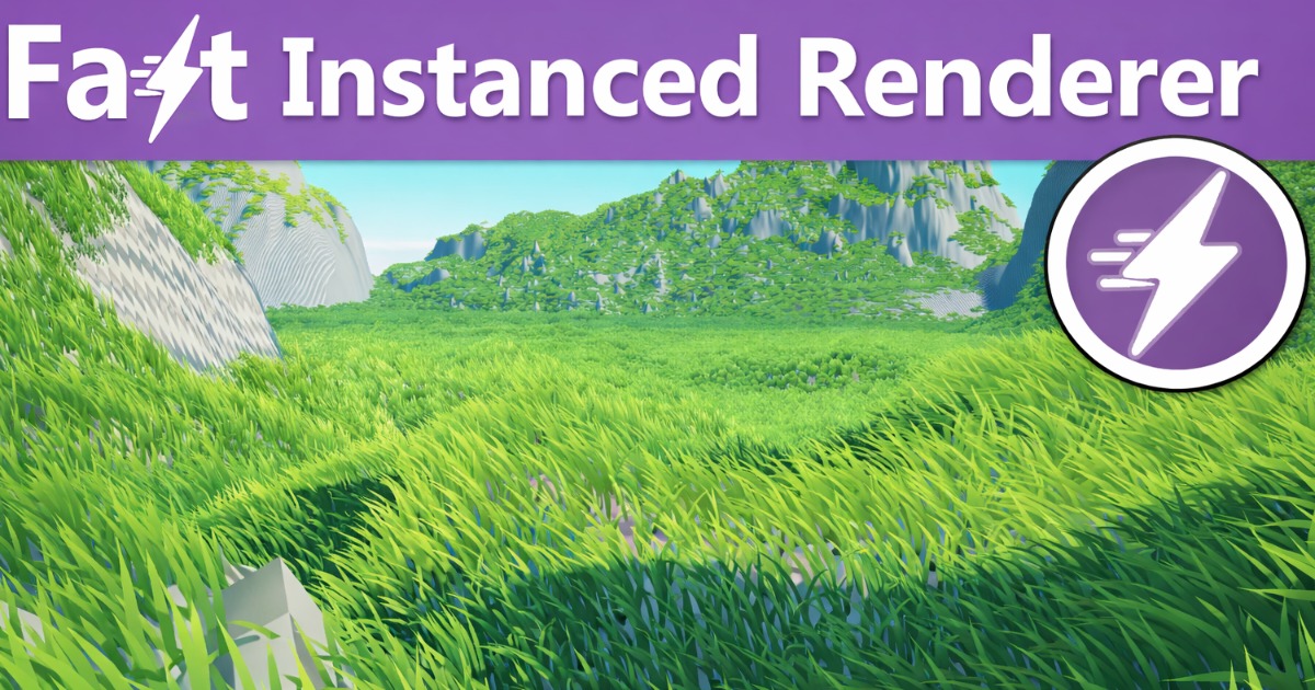 URP GPU Instanced Grass & Vegetation – Fast Instanced Renderer ...