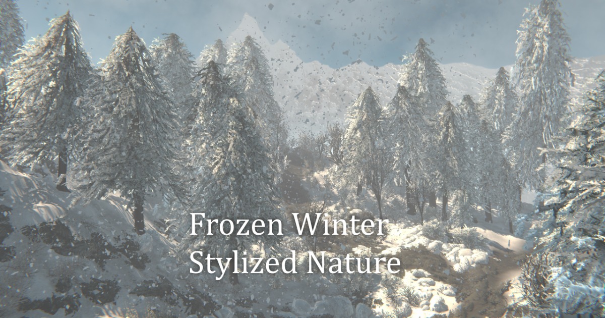 Frozen Winter - Stylized Nature | 3D 景色 | Unity Asset Store