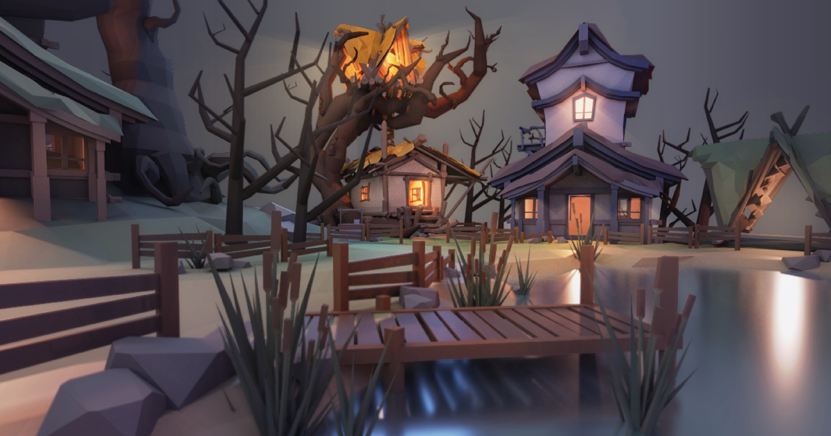 Fantasy Houses (Low Poly) | 3D Fantasy | Unity Asset Store