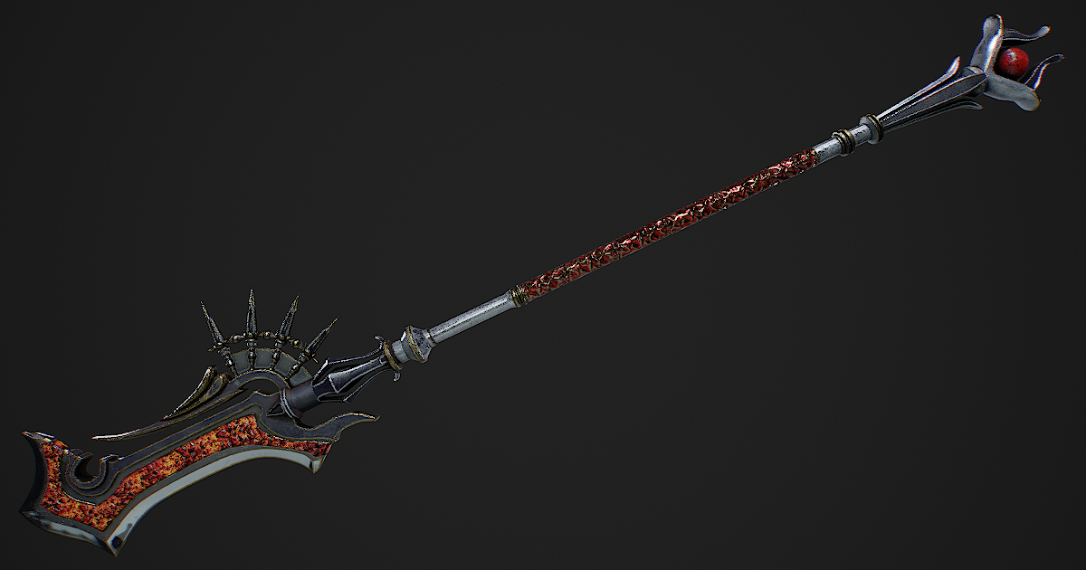 Fantasy staff | 3D Weapons | Unity Asset Store
