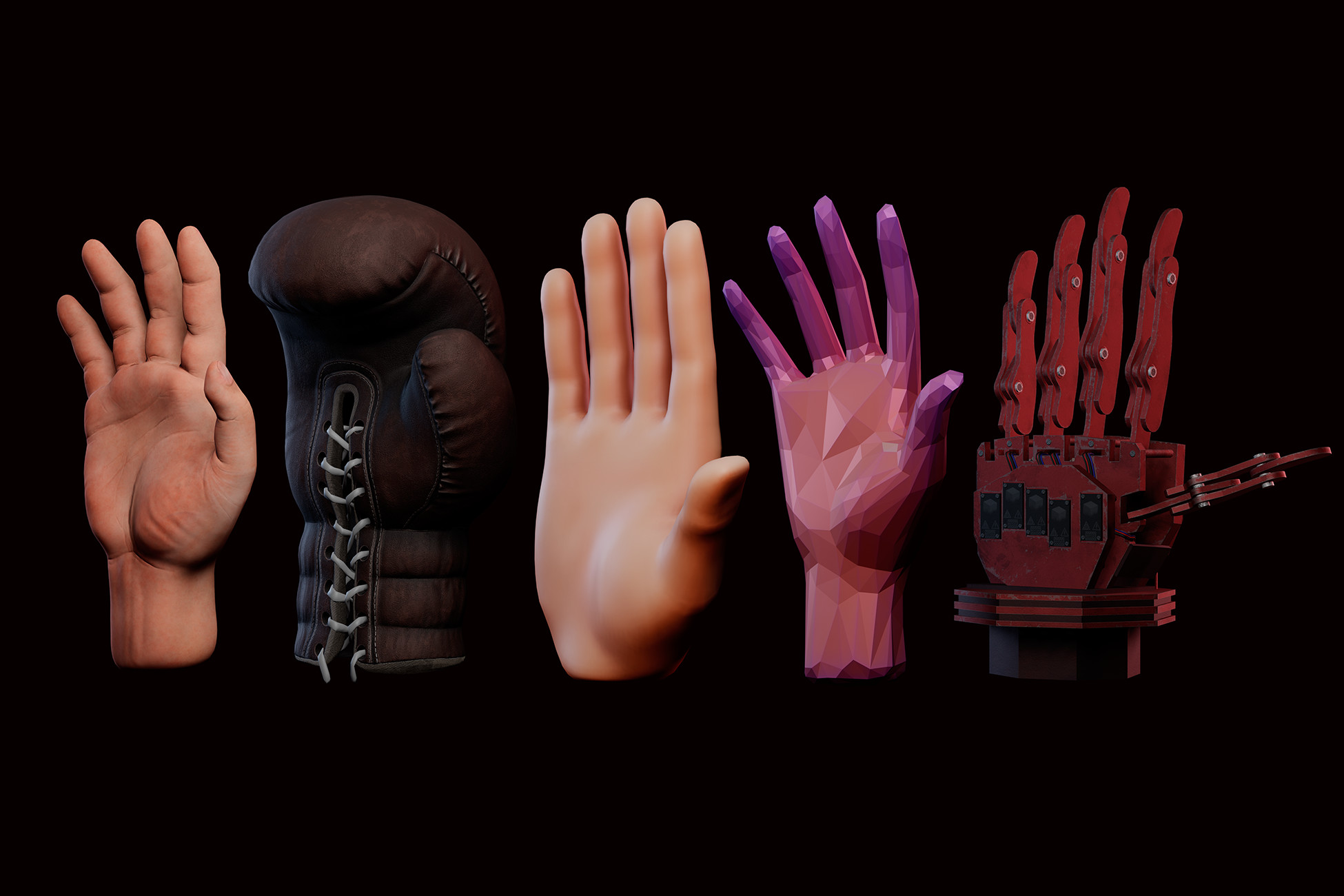 VR Hands Starter Pack (Left & Right) | 3D Characters | Unity Asset Store