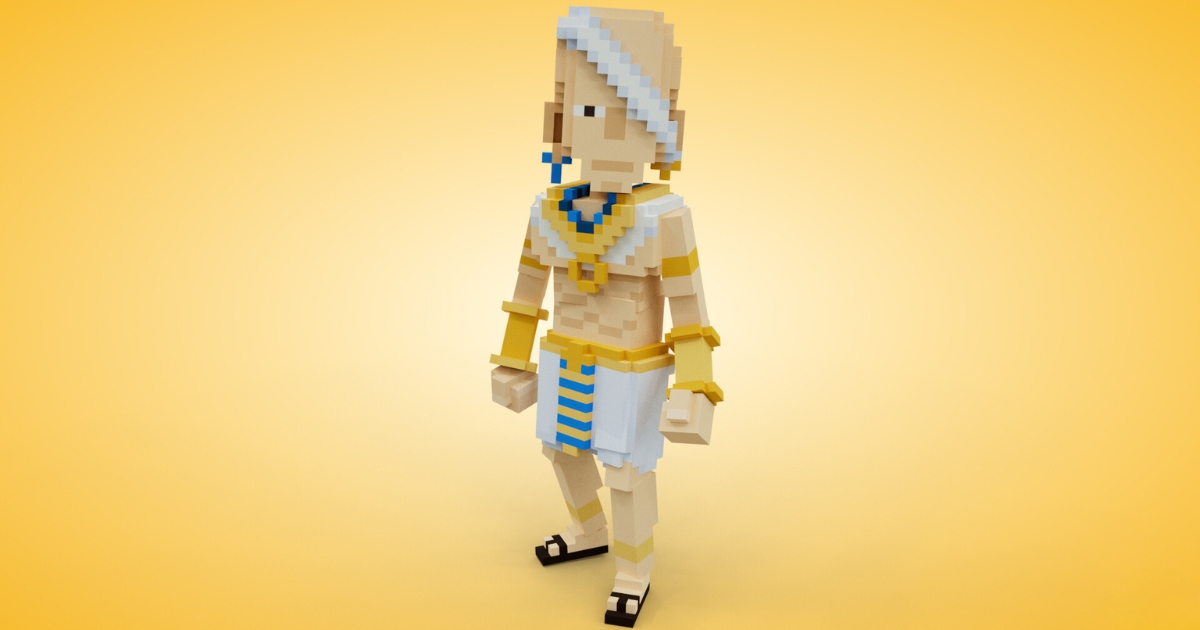 Voxel Priest Character - 3D Lowpoly Model | Characters | Unity Asset Store