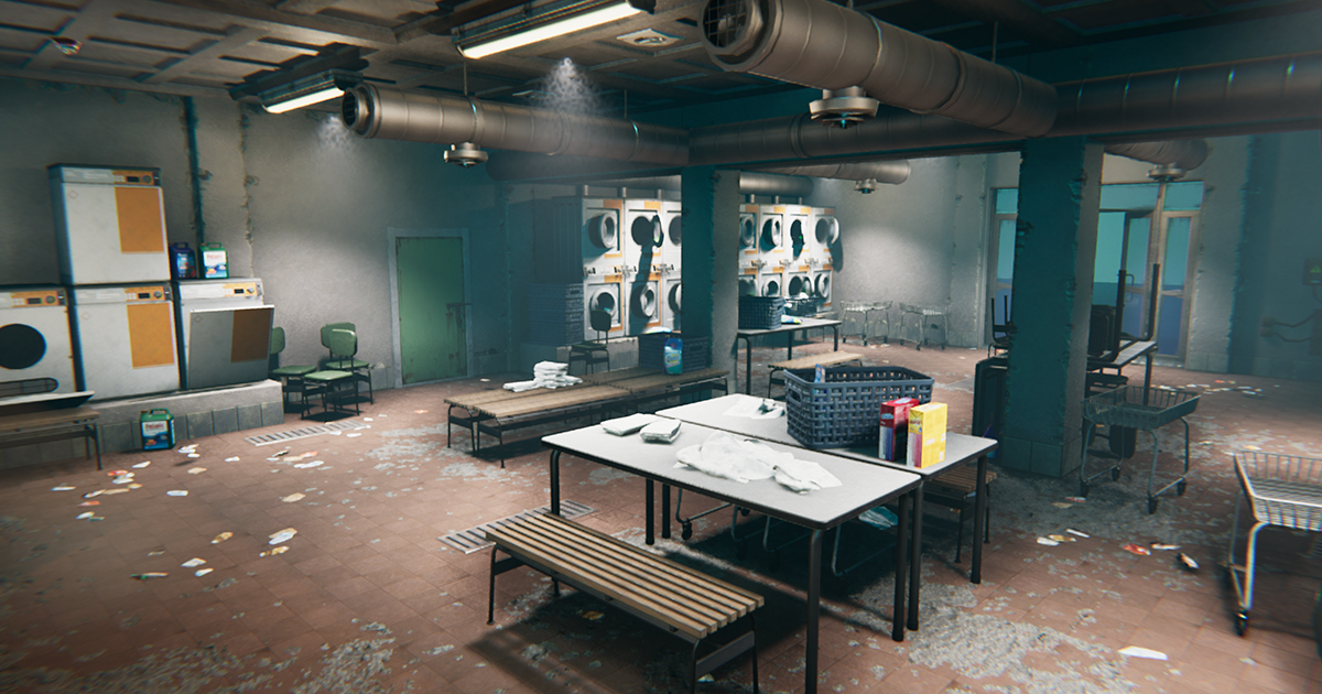 Laundry | 3D Urban | Unity Asset Store