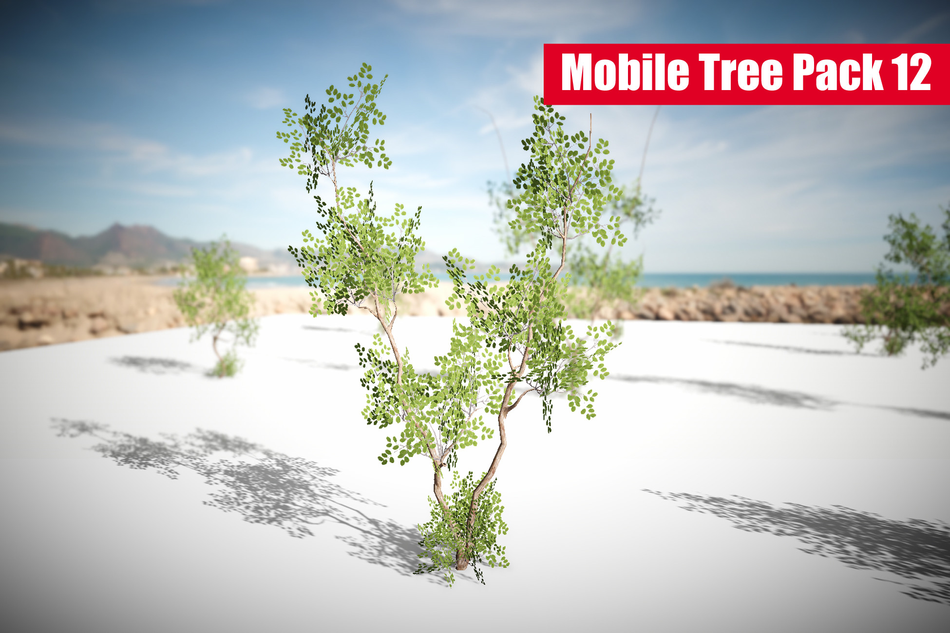 Mobile Tree Pack 12 | 3D 树木 | Unity Asset Store