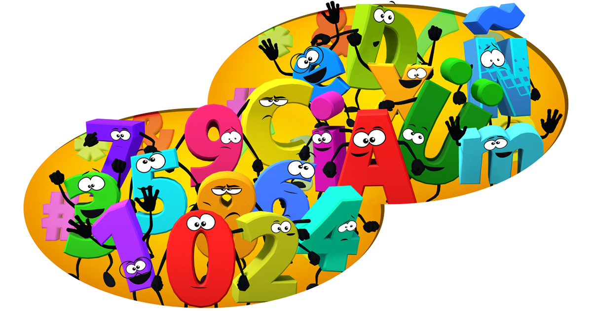 Toon letters and numbers | 3D Humanoids | Unity Asset Store