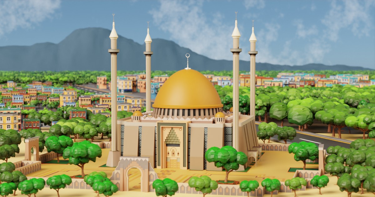Low Poly Mosque | 3D Historic | Unity Asset Store