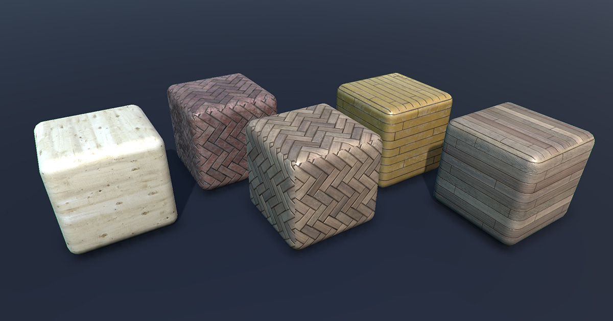 PBR Wood Floor Material Pack | 2D Wood | Unity Asset Store