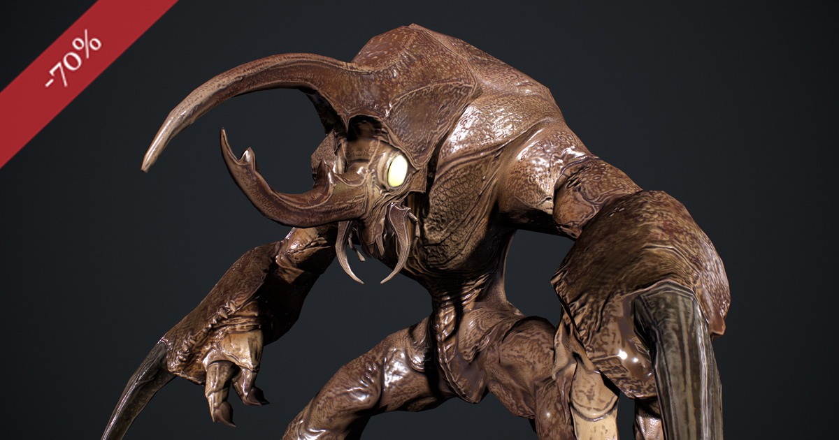 Crab Creature | 3D 생물 | Unity Asset Store