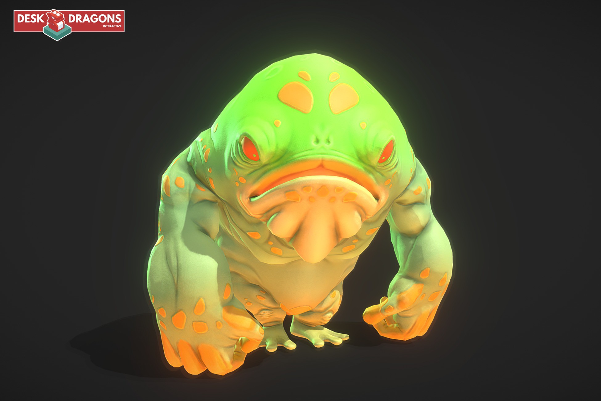 · Swamp Monster Type 1 · by Desk Dragons