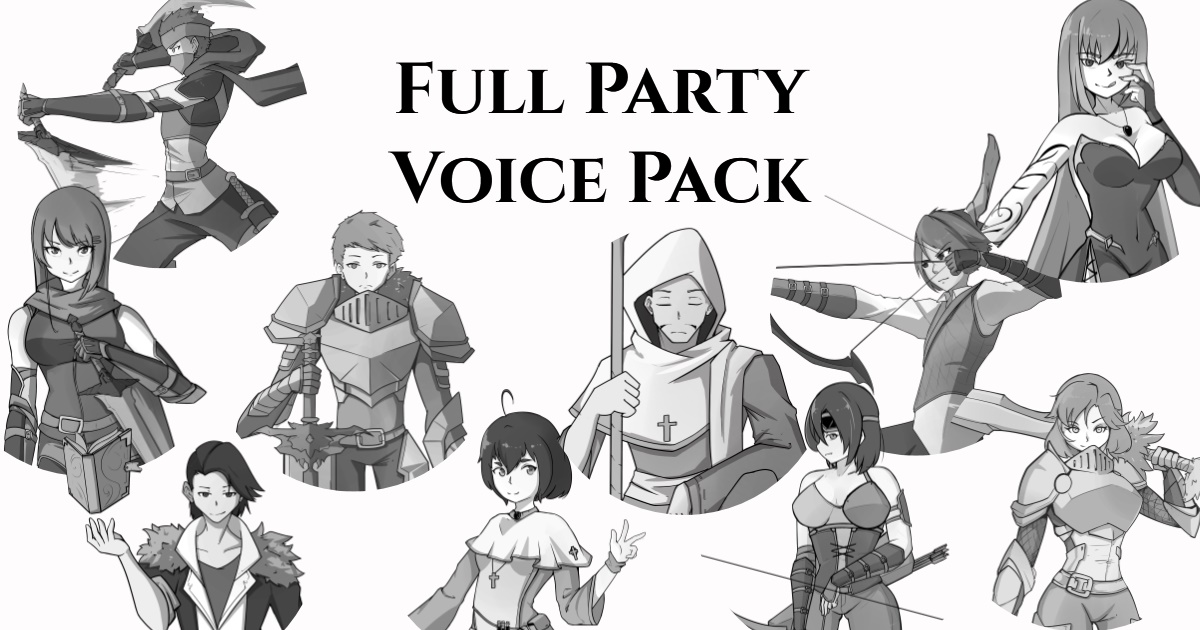 Full Party Voice Pack Bundle | Voices Sound FX | Unity Asset Store