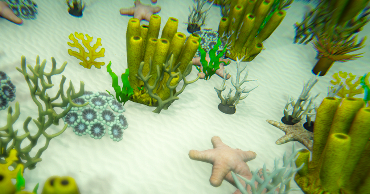 Realistic corals - underwater props | 3D Plants | Unity Asset Store