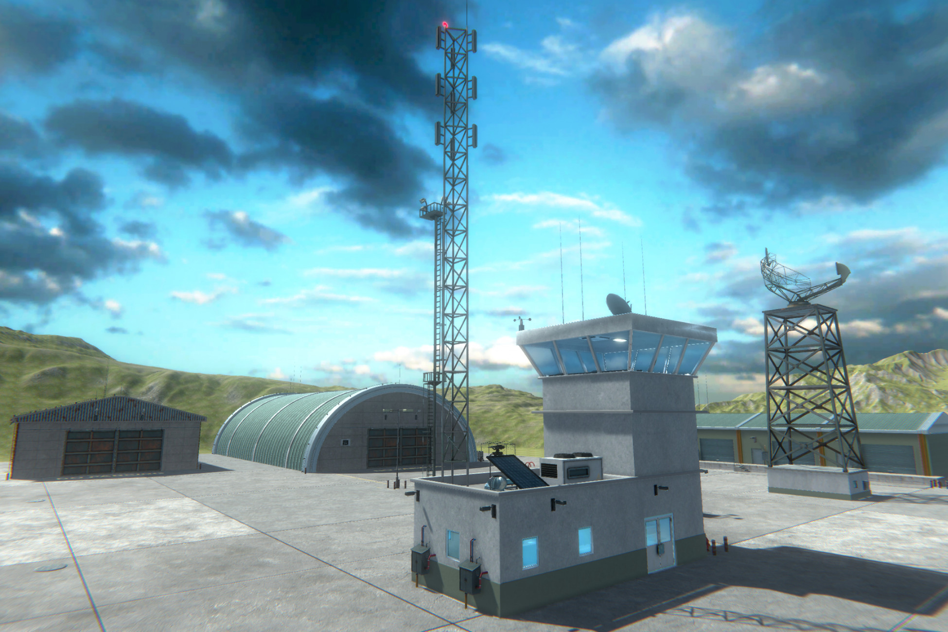 Military Base with airport. | 3D Environments | Unity Asset Store