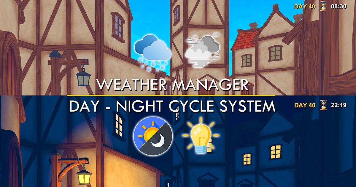 Weather and Day - Night Cycle System | Utilities Tools | Unity Asset Store