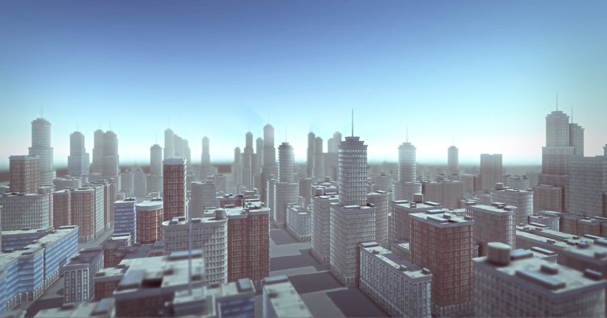 low poly buildings set | 3D 캐릭터 | Unity Asset Store