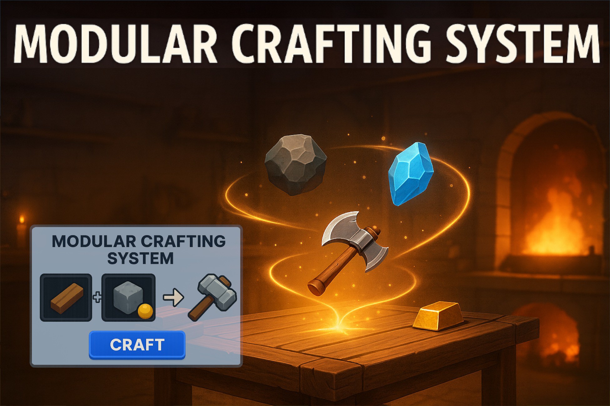 Modular Crafting System | Game Toolkits | Unity Asset Store