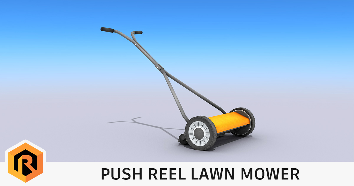 Push Reel Lawn Mower | 3D Vehicles | Unity Asset Store