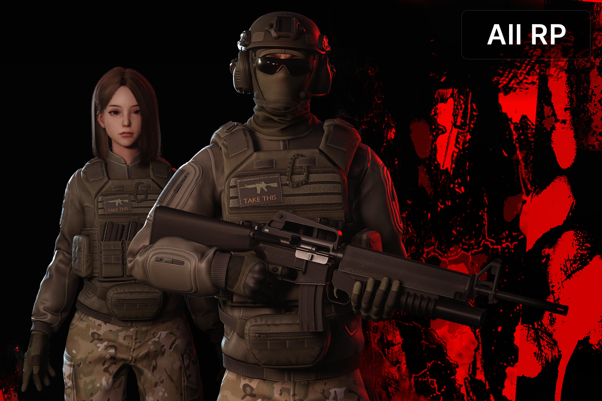 Assault - Rapid Fire Military Character | Characters | Unity Asset Store