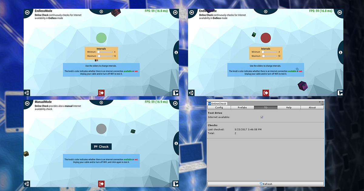 Online Check PRO | Utilities Tools | Unity Asset Store