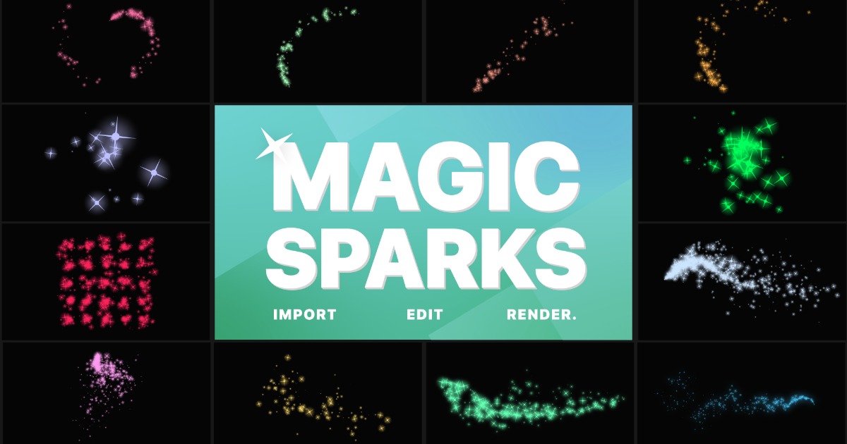 Christmas Magic Sparks (07.09.22) | 2D テクスチャ＆マテリアル | Unity Asset Store