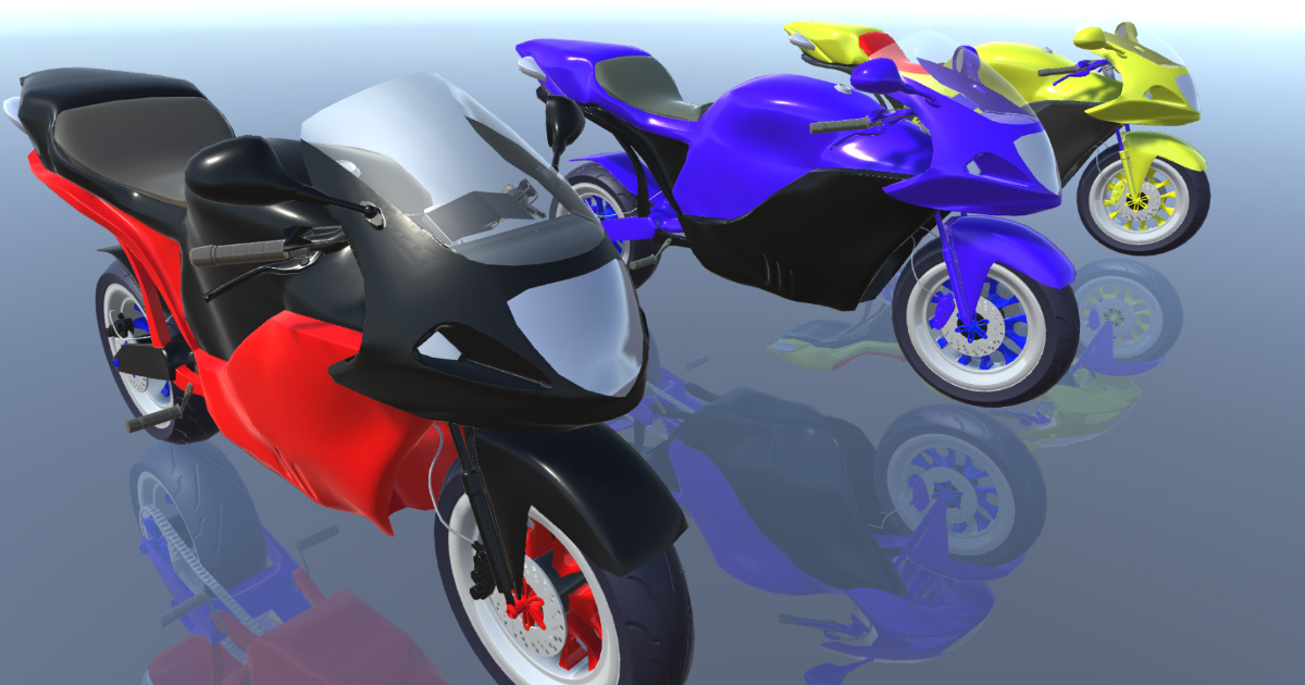 Bike ( Moto ) 6 | 3D Vehicles | Unity Asset Store
