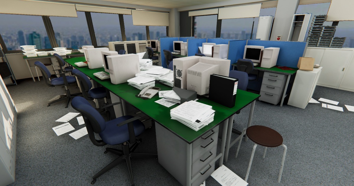 Japanese Office Pack - 100+ Models | 3D Interior | Unity Asset Store
