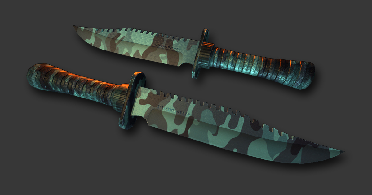 The Knife with Pouch | 3D Weapons | Unity Asset Store