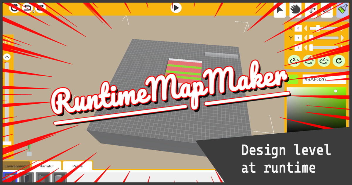 RuntimeMapMaker3D-Pro | Level Design | Unity Asset Store