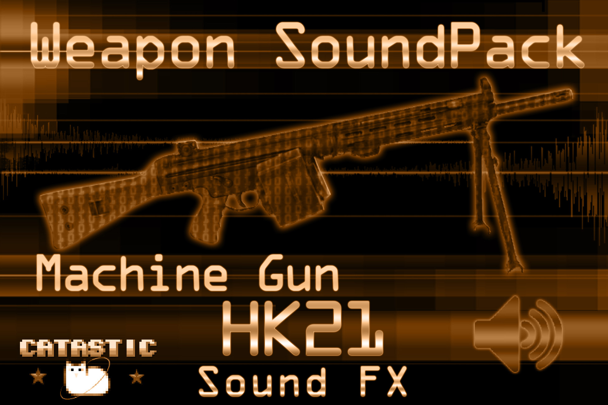 Weapon Sound Pack - Machine Gun: HK21 | Weapons Sound FX | Unity Asset ...