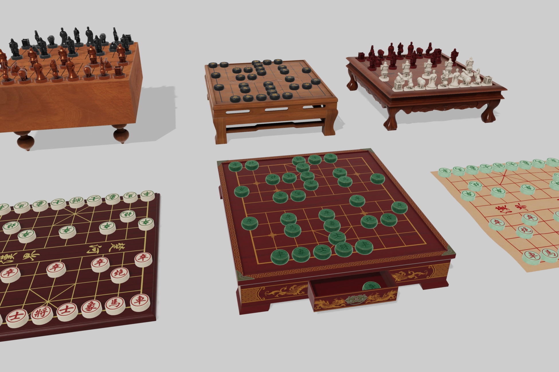 Xiangqi | 3D 소품 | Unity Asset Store