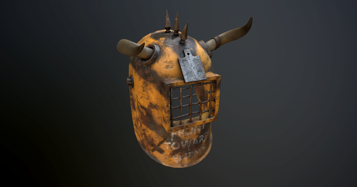 Helmet with horns | 3D Clothing | Unity Asset Store