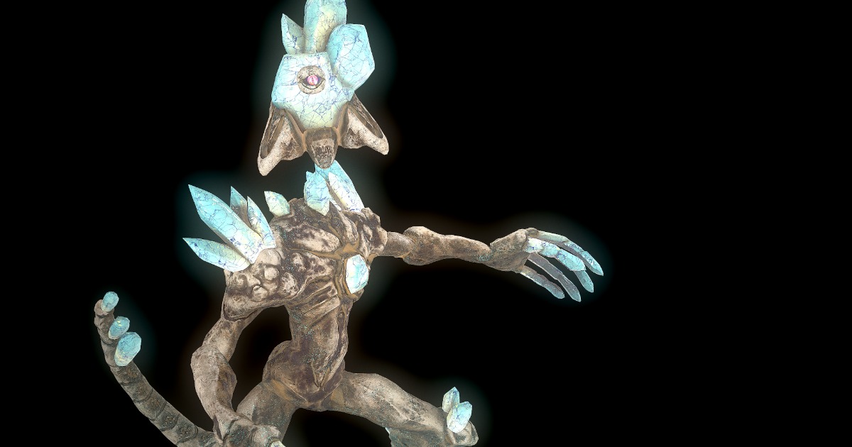 Monster Crystal 07_0 | 3D Creatures | Unity Asset Store