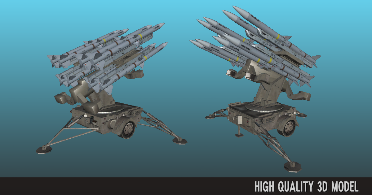 3D Missile Turret | 3D 汽车 | Unity Asset Store