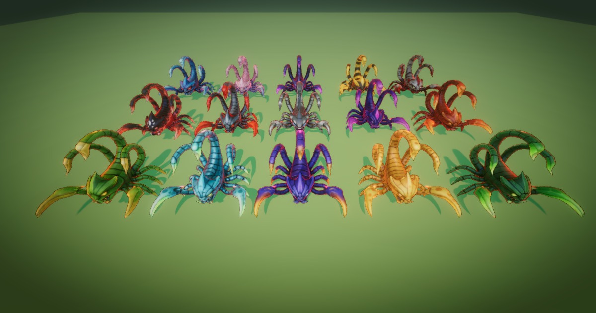 [FreeTrial] Scorchfang Scorpion (Rig + Animation) – PixeliusVita | 3D ...