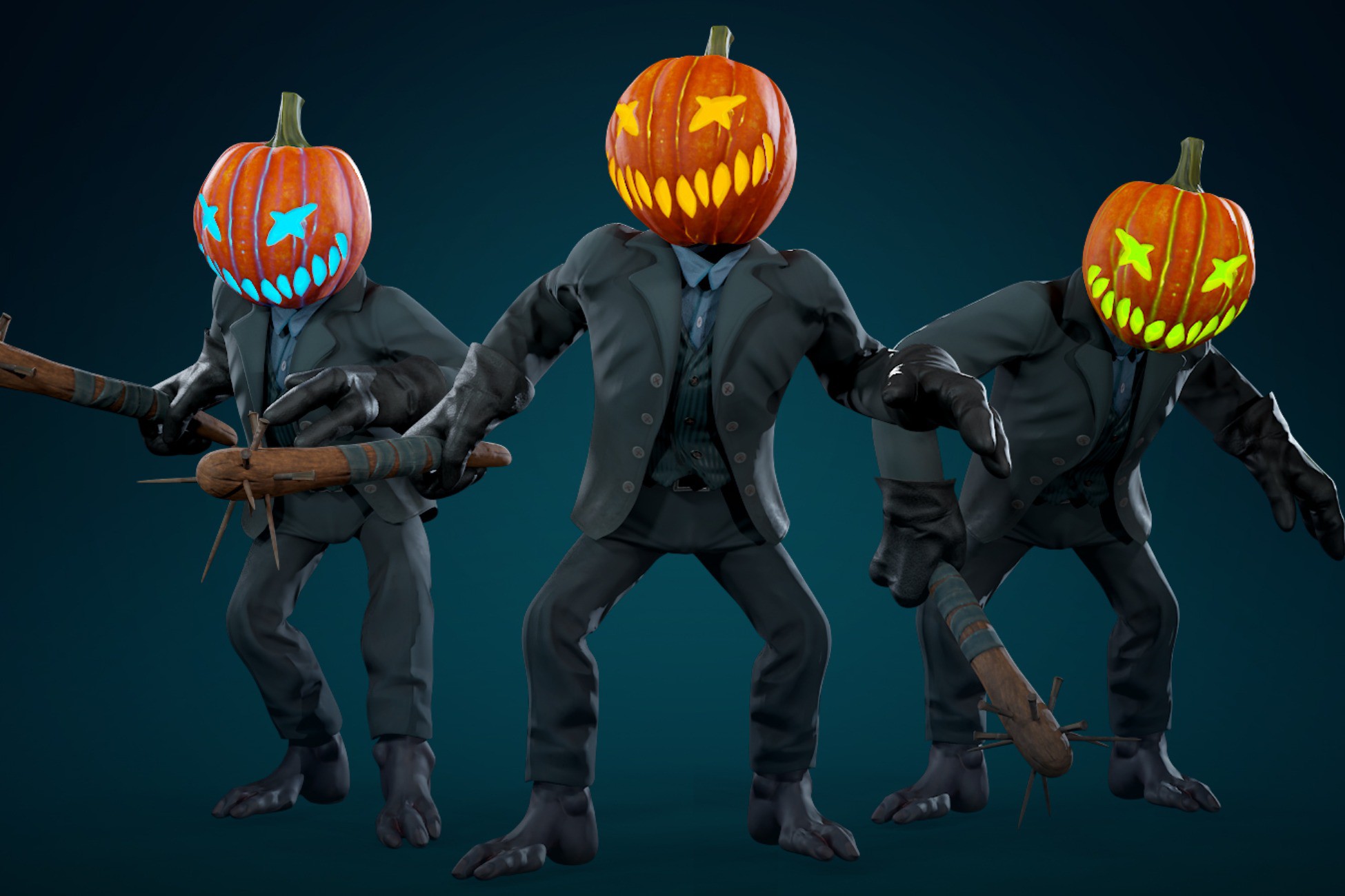 Pumpkin Costume | Characters | Unity Asset Store