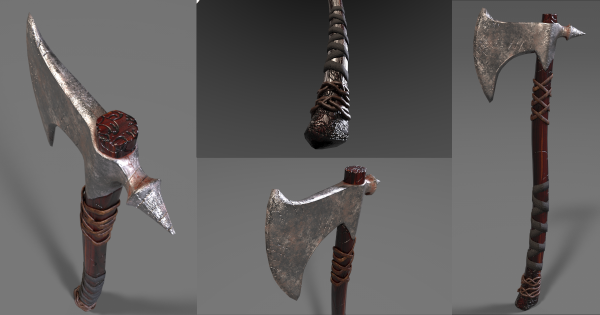 Battle Axe | 3D Weapons | Unity Asset Store