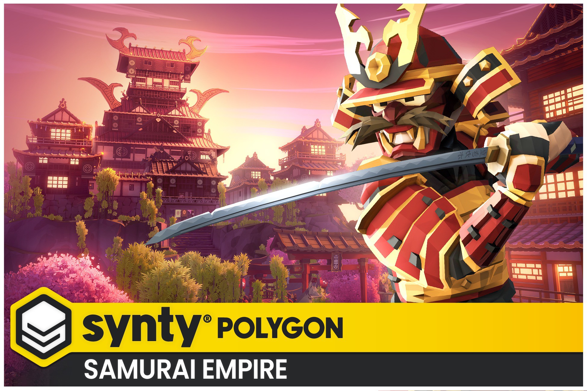 Samurai Empire - Synty POLYGON - Stylized Low Poly Assets | 3D Fantasy ...