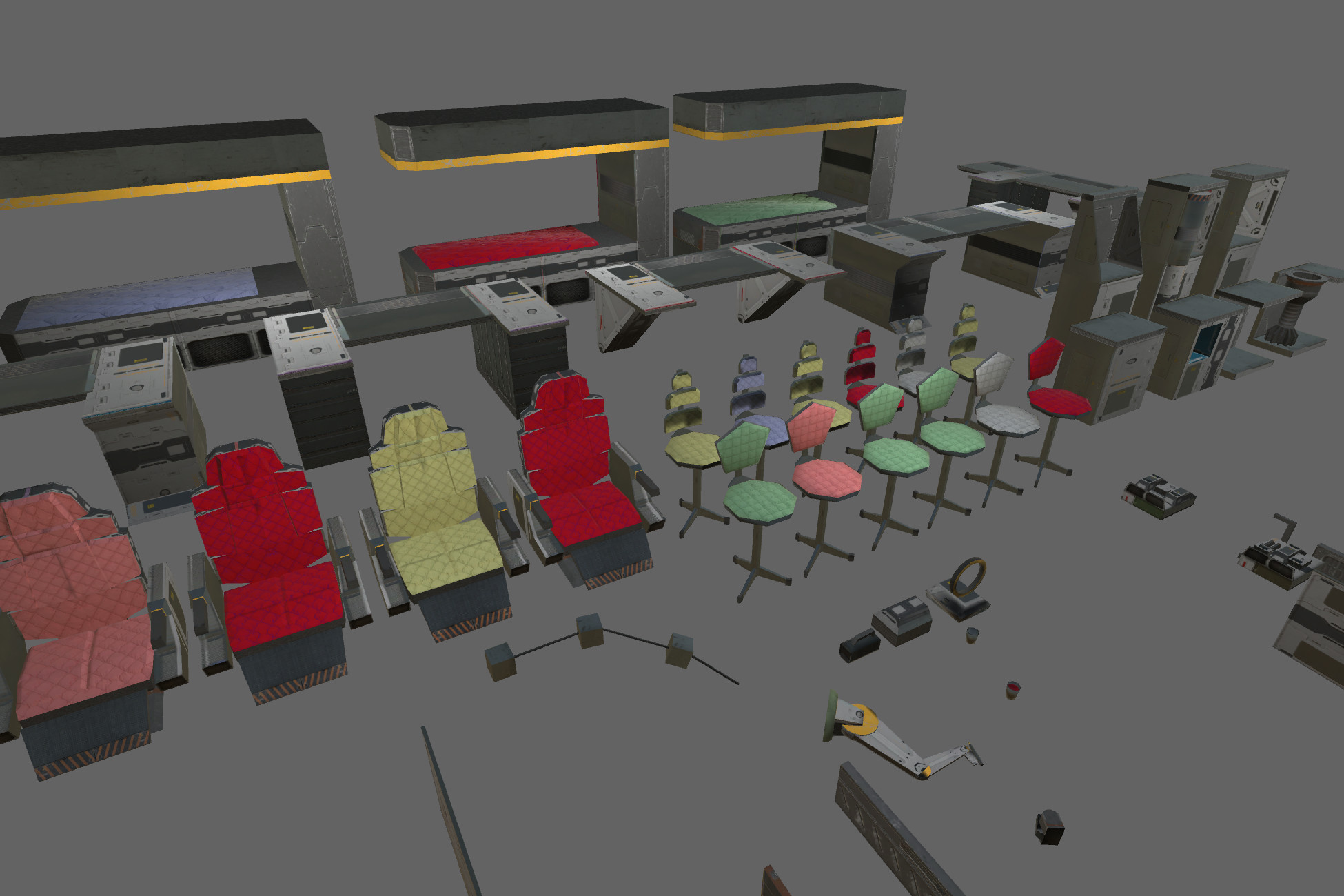 Sci-fi Objects Pack 2 - eWolf | 3D Sci-Fi | Unity Asset Store