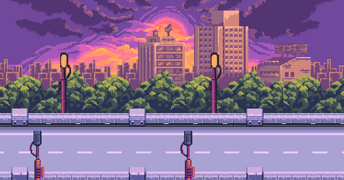 Warped Highway | 2D Building | Unity Asset Store