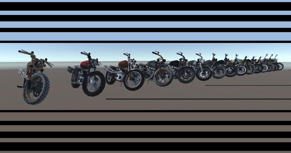 Custom Motorcycles | 3D | Unity Asset Store