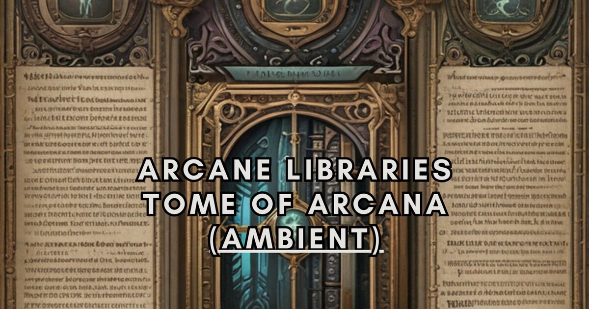 Arcane Libraries - Tome of Arcana | Audio Music | Unity Asset Store