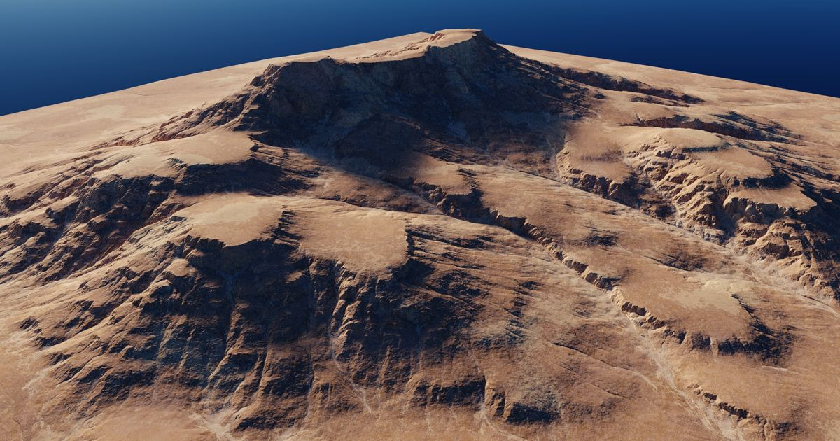 Terraced Cliffs - StampIT! | Terrain | Unity Asset Store