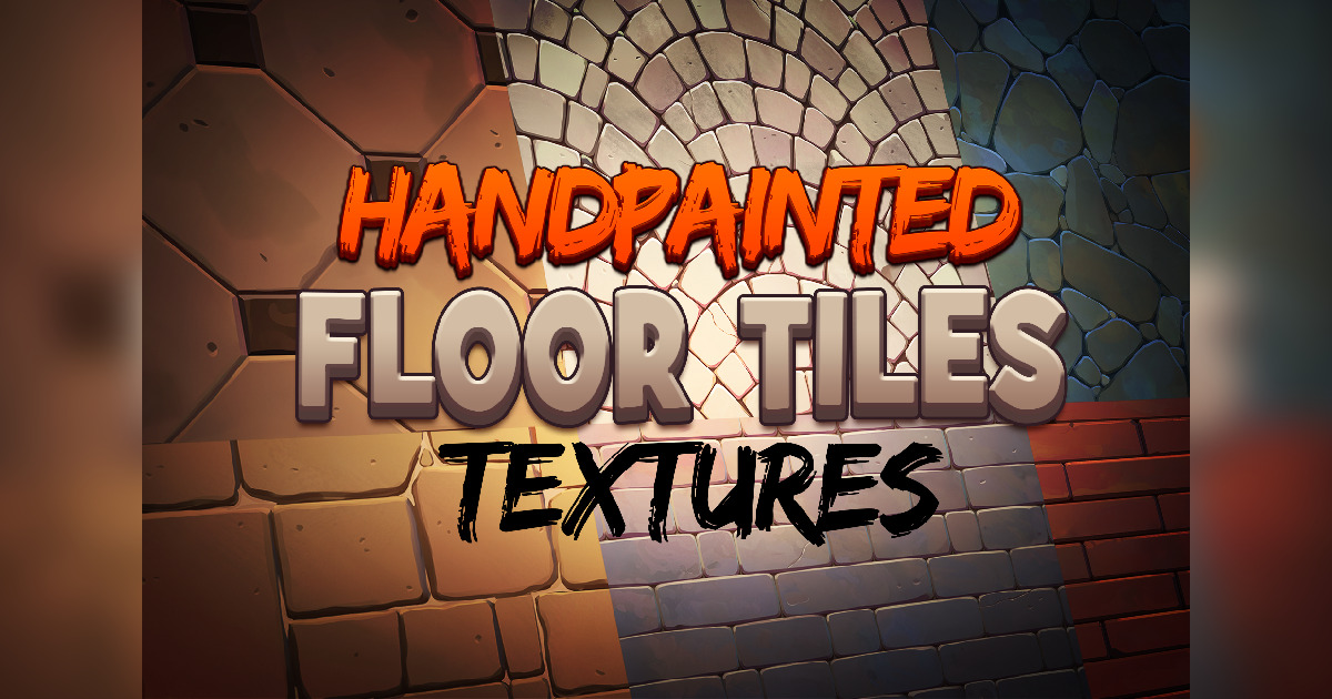 Handpainted Floor Tiles Textures | 2D Tiles | Unity Asset Store